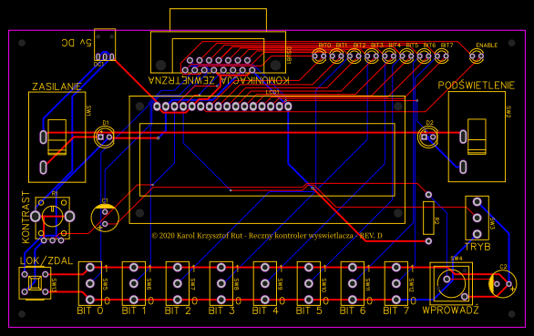 LCD Instruction Board - OSHWLab