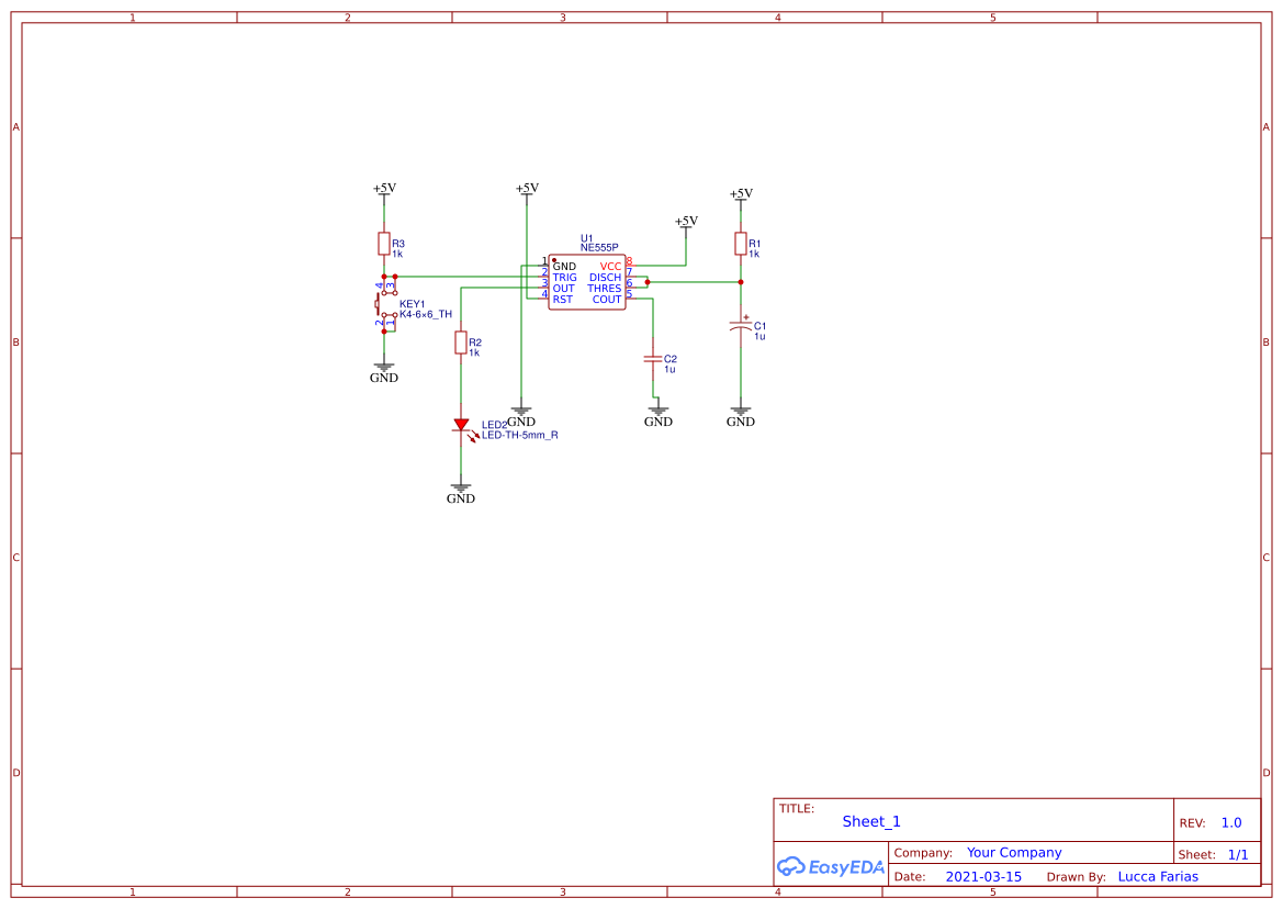 temporizador 555 micro - OSHWLab