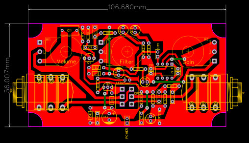 Pro Co Rat clone - EasyEDA open source hardware lab