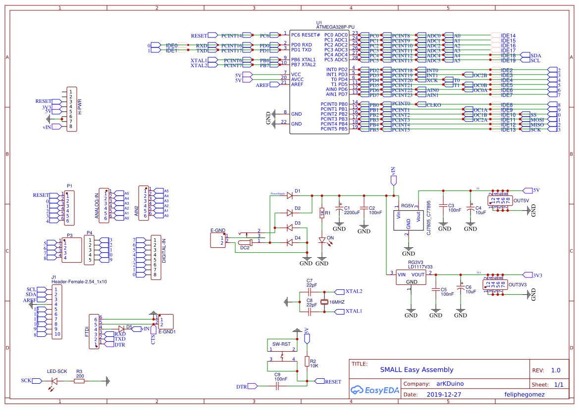 small easy assembly - OSHWLab