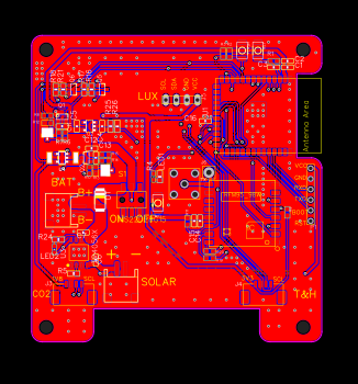 SenseLoRa Industrial-grade Air Monitor - Makerfabs - OSHWLab