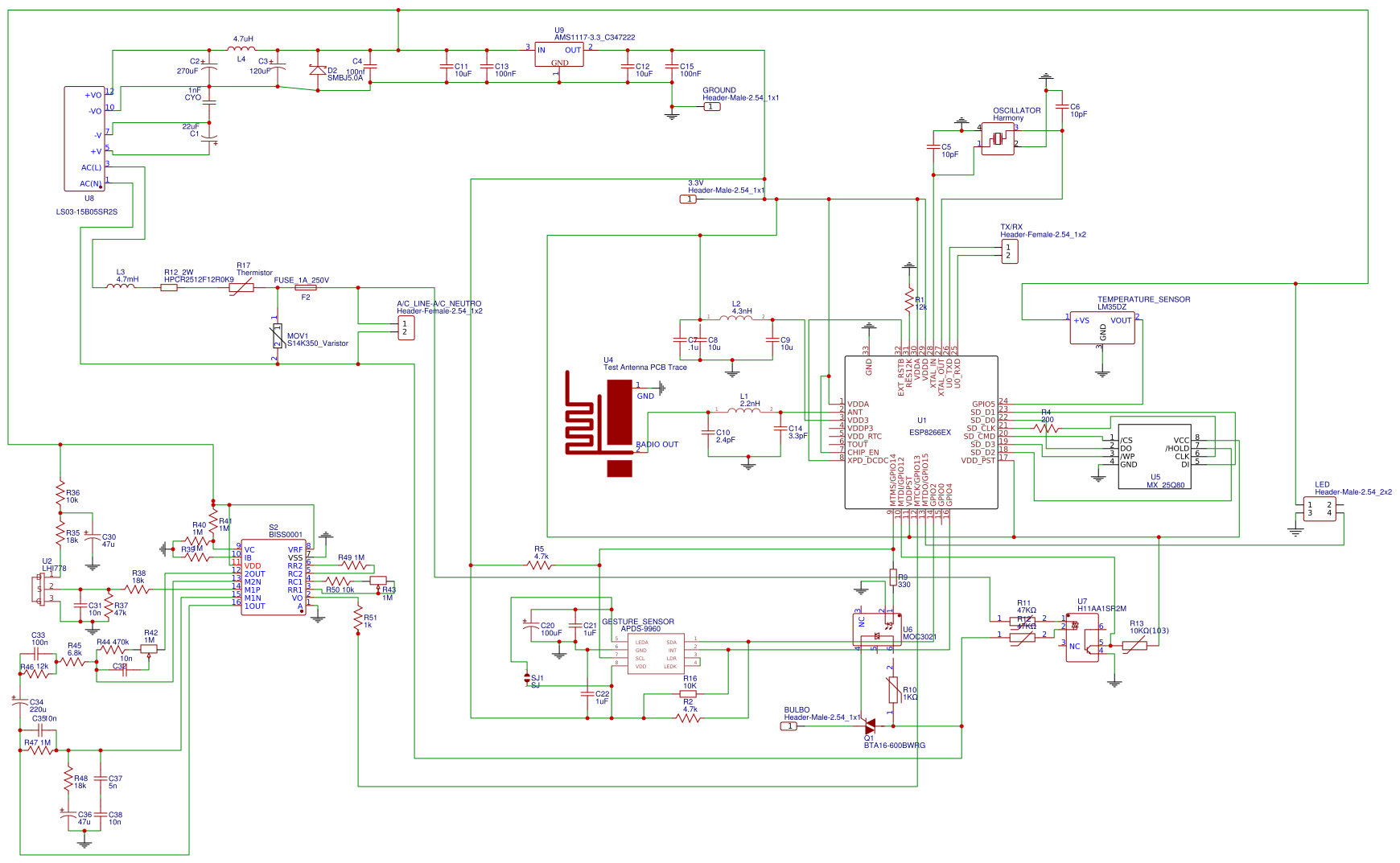 S-L1_1_ESP8266_V2 - Platform for creating and sharing projects - OSHWLab