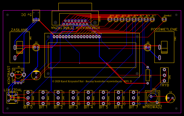 LCD Instruction Board - OSHWLab