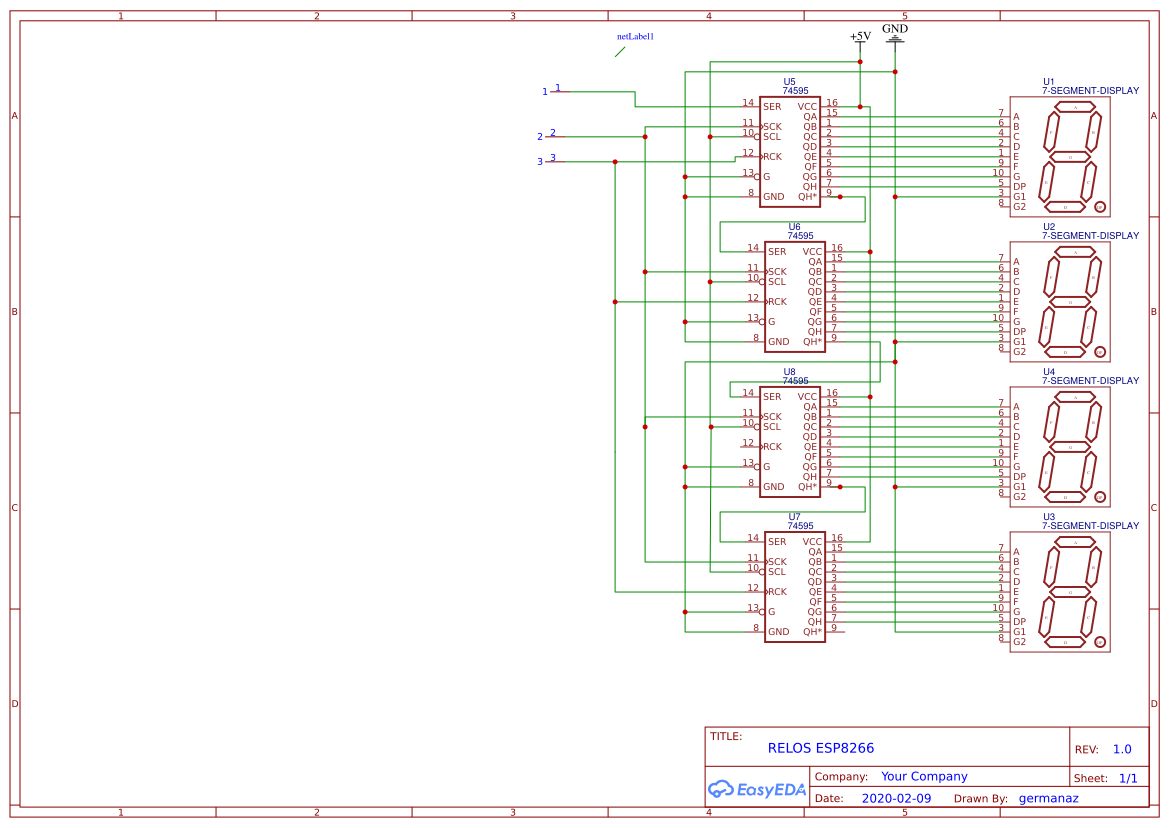 relos esp8266 - EasyEDA open source hardware lab