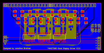arduino 4-digit display driver - EasyEDA open source hardware lab