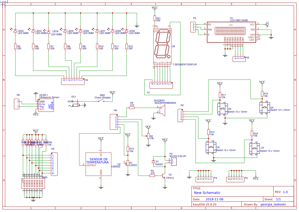 Placa Arduíno - EasyEDA open source hardware lab