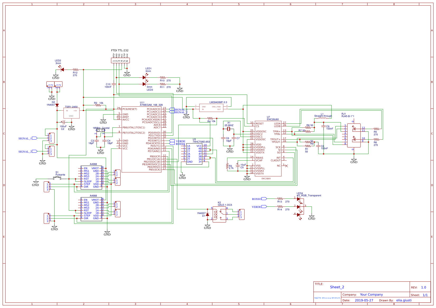 Progetto laser V2 - EasyEDA open source hardware lab