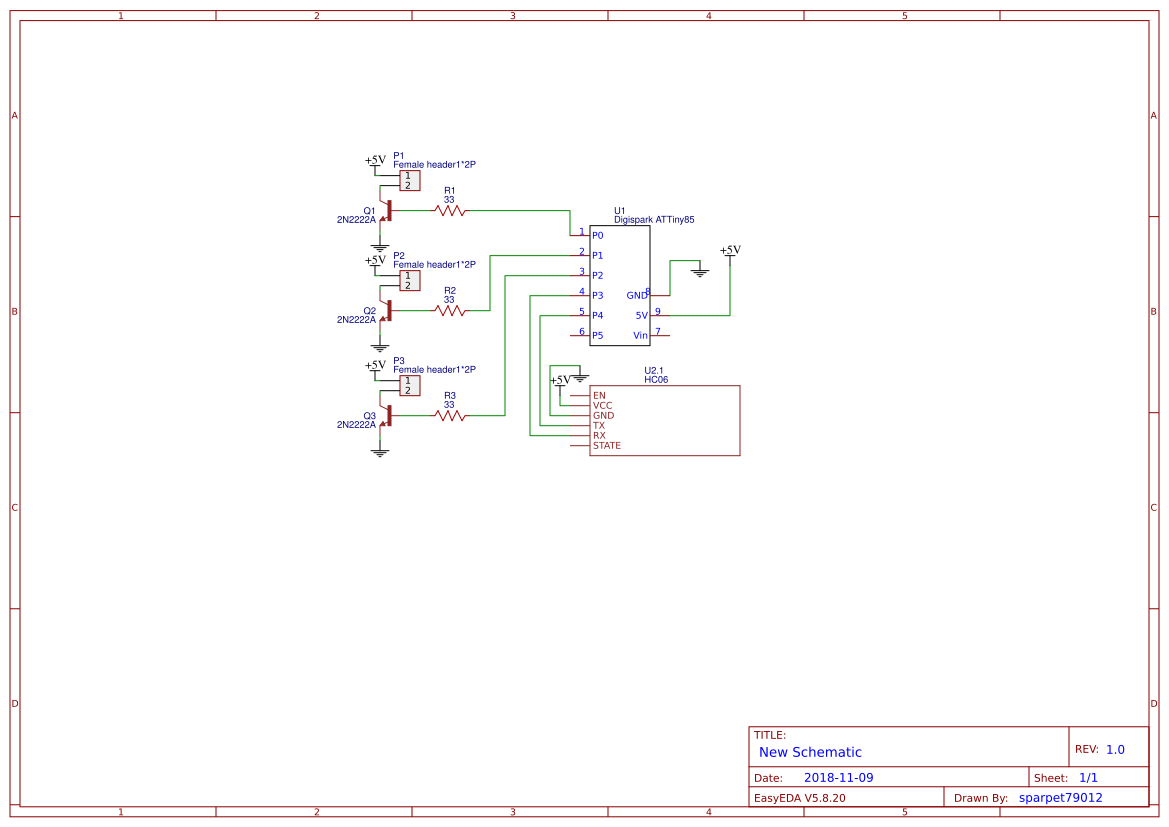 Simple robot - EasyEDA open source hardware lab
