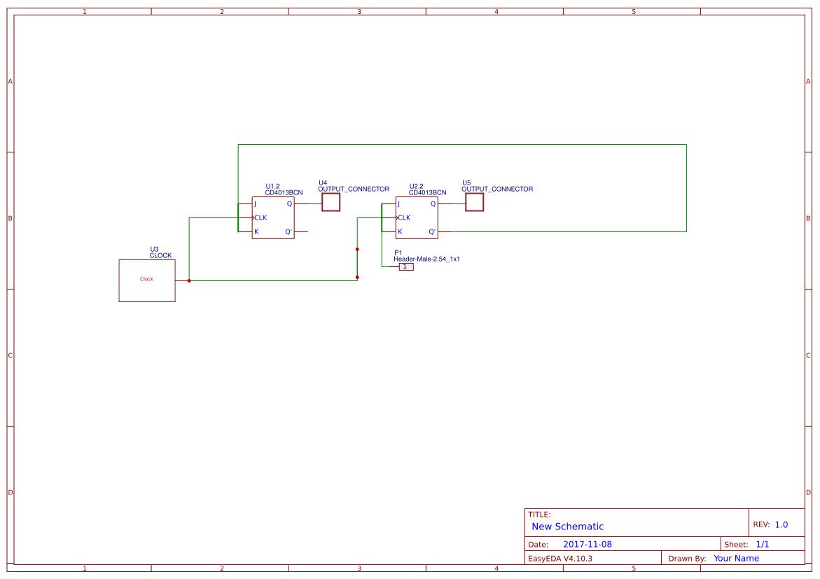 2-bit down counter - OSHWLab