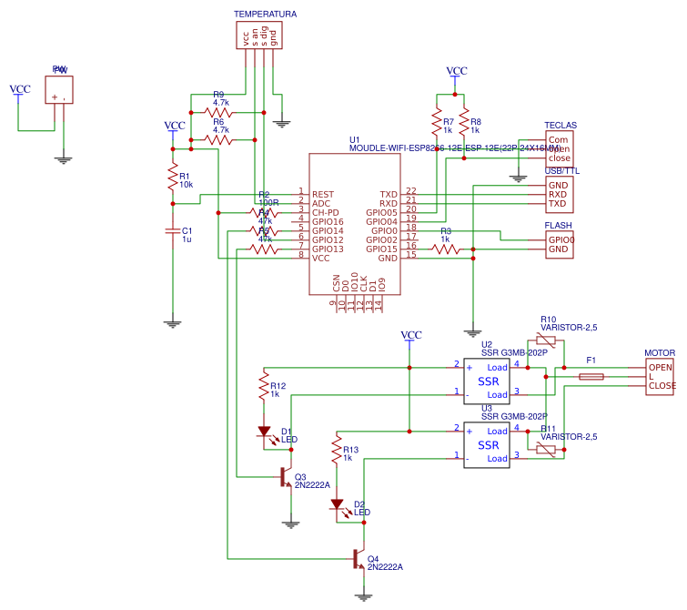 blinds control v1.2 - EasyEDA open source hardware lab