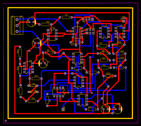 emp amplifier pcb - OSHWLab