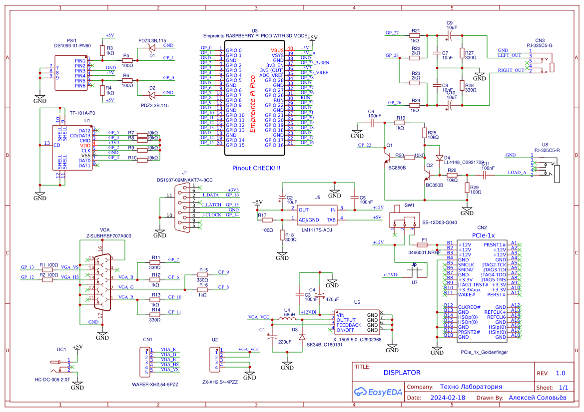 Displator - OSHWLab