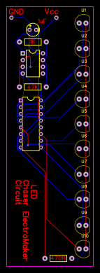 LED Chaser - OSHWLab