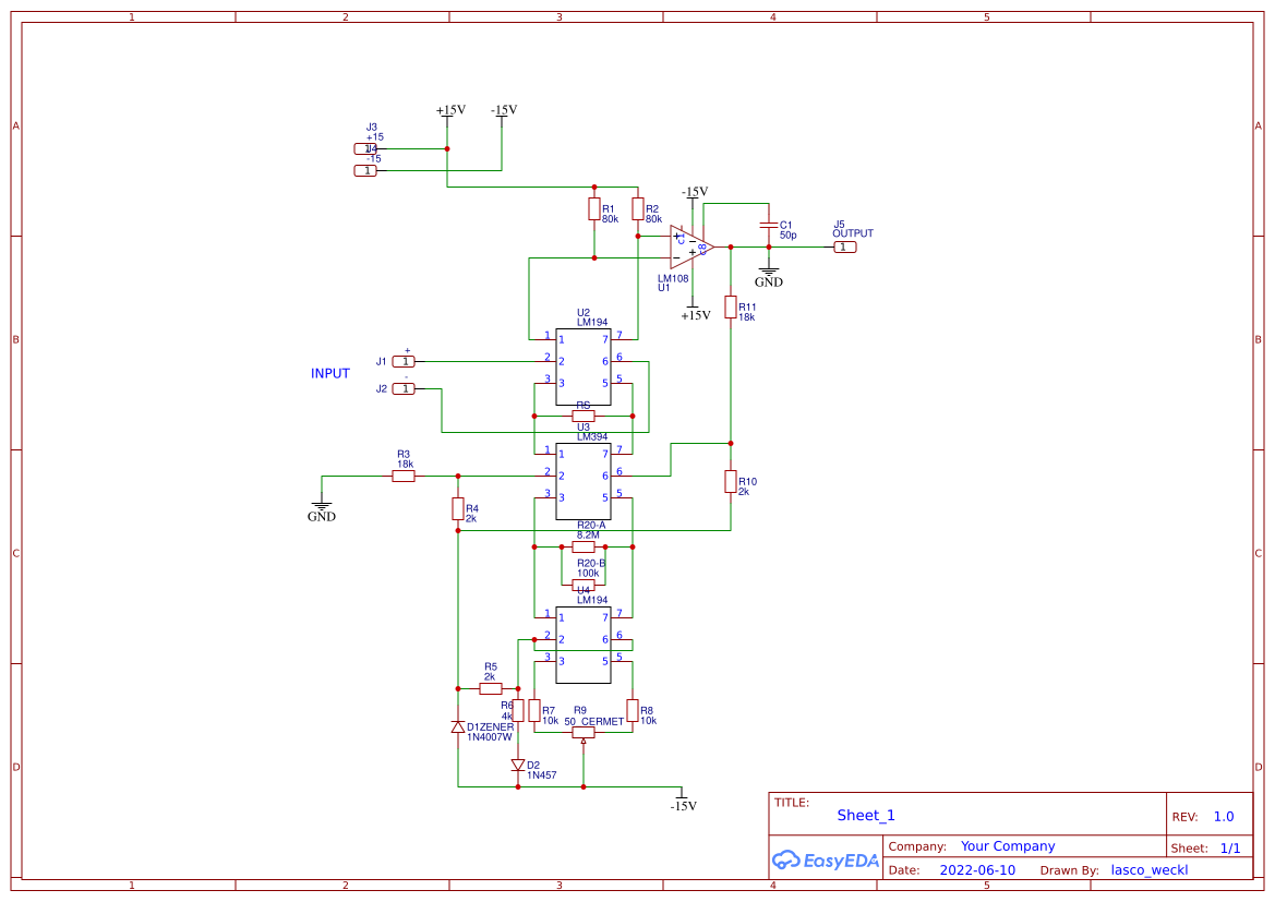 Preampli micro - Platform for creating and sharing projects - OSHWLab