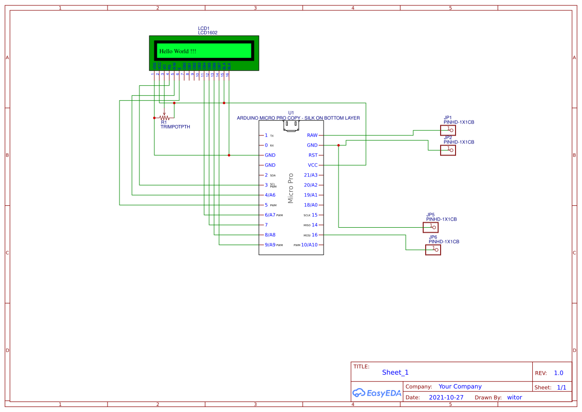 Free fall arduino - EasyEDA open source hardware lab