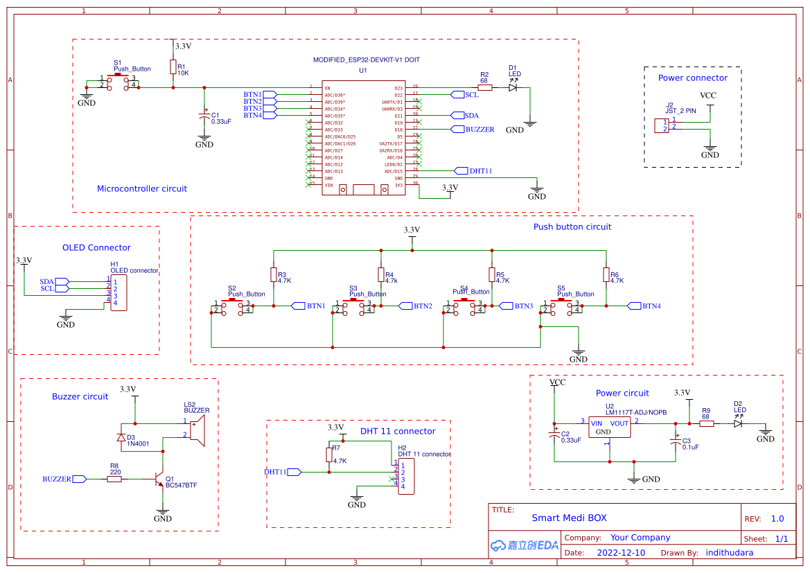 Smart_medi_box - EasyEDA open source hardware lab