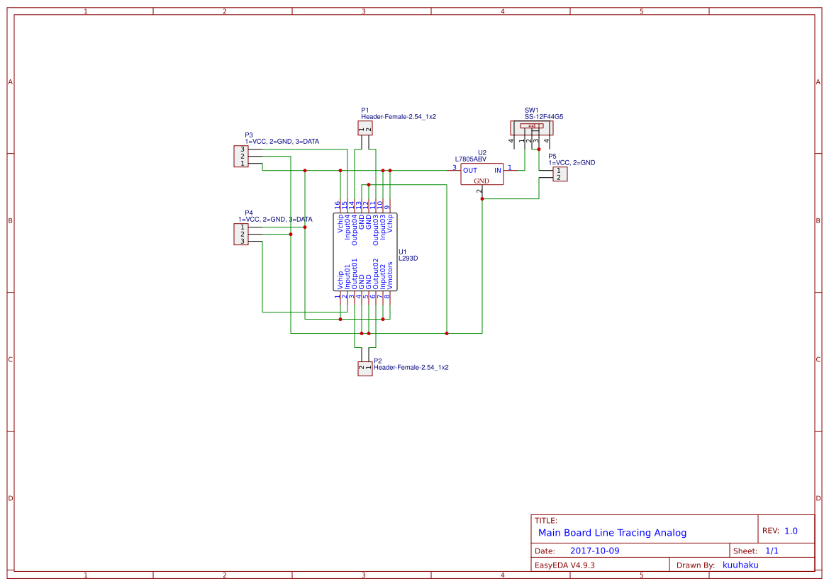 HMJ-TE Line Tracer - OSHWLab