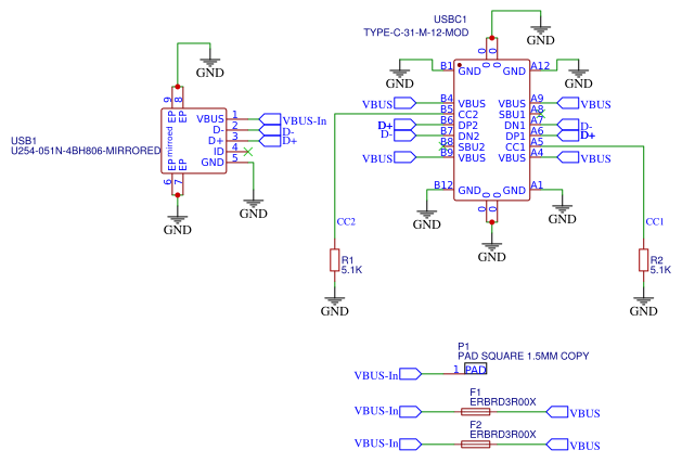MODPCB-micro-B-to-typ-C - EasyEDA open source hardware lab
