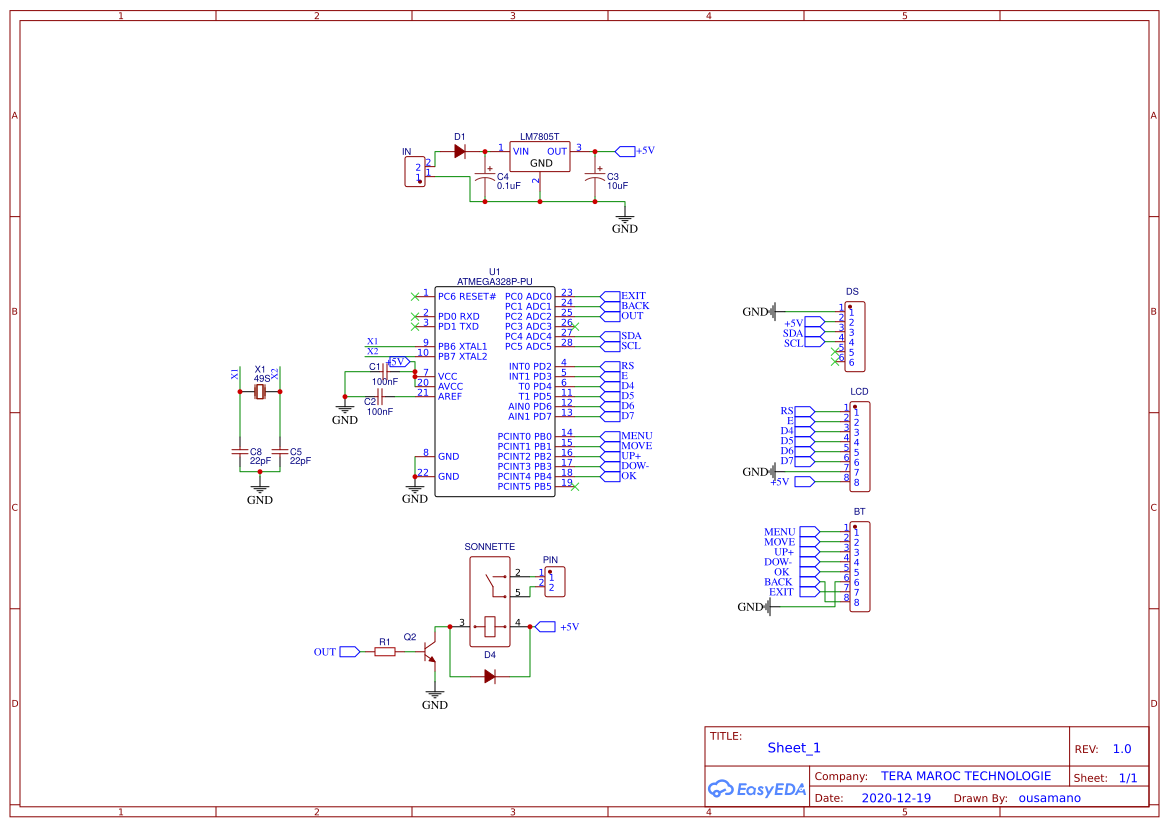 Carte-Central - EasyEDA open source hardware lab