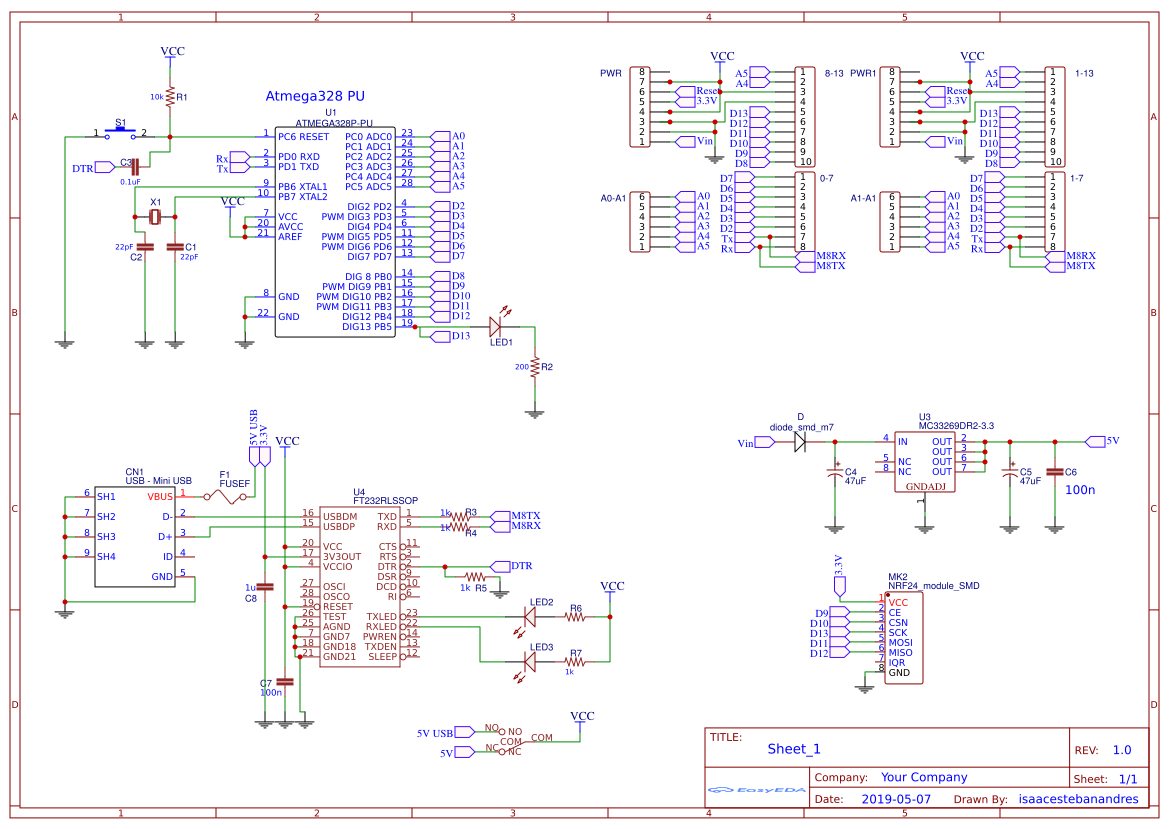 Experimento - EasyEDA open source hardware lab