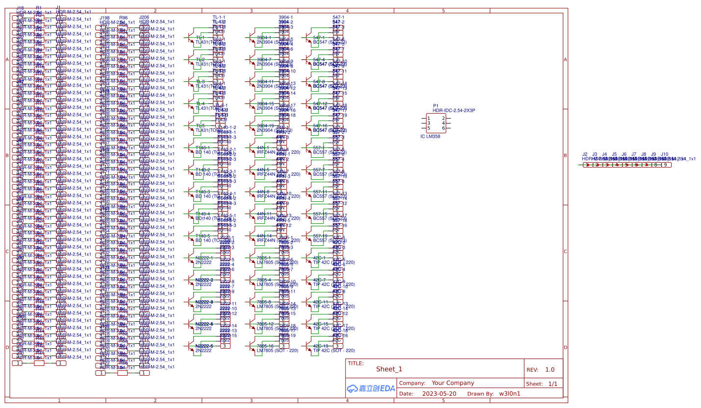 200 in 1 - EasyEDA open source hardware lab