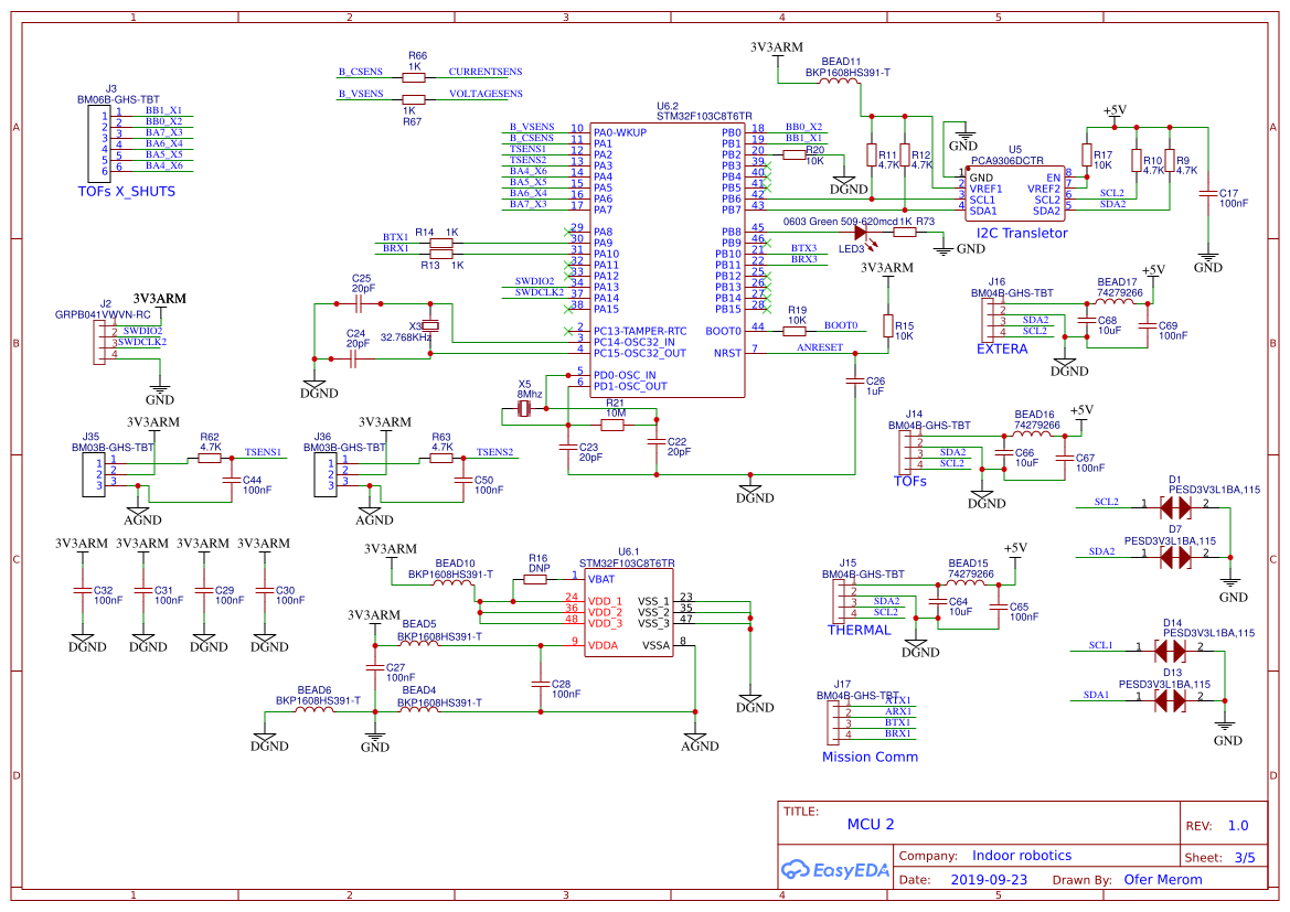 IndorRoboticsV8 - EasyEDA open source hardware lab