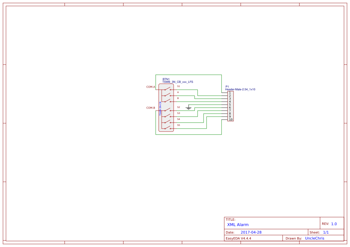 Joggle Switch PCB - OSHWLab