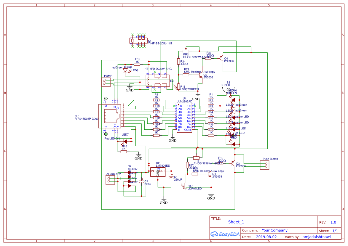 uln2003 - EasyEDA open source hardware lab