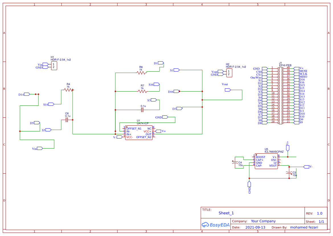 OPAMP_Fezari - Platform for creating and sharing projects - OSHWLab