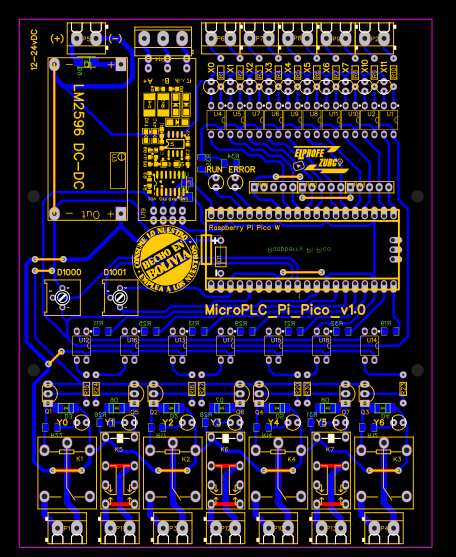 MicroPLC_Raspberry_pi_Pico - OSHWLab