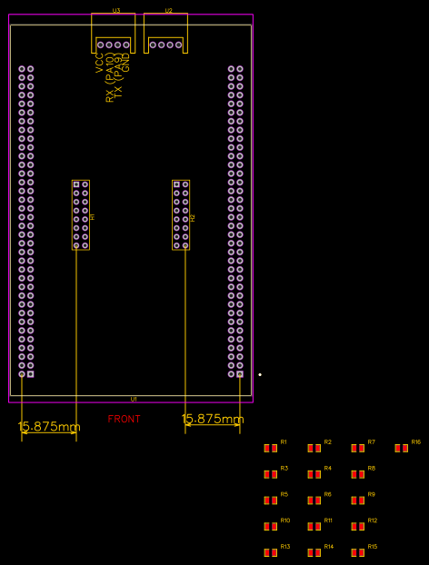 AUV - Daughter Board - EasyEDA open source hardware lab