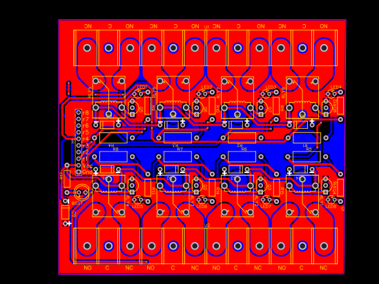 5V 8 Relays Board - EasyEDA open source hardware lab