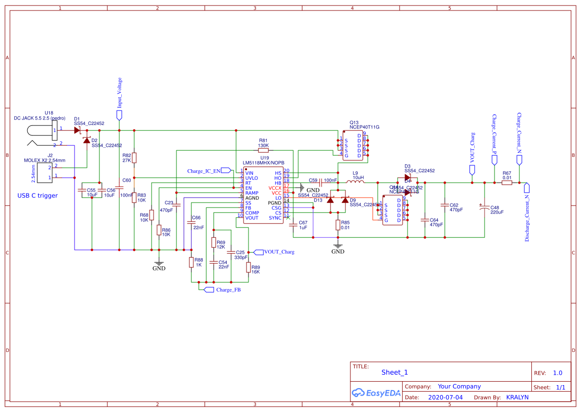Power Bank - EasyEDA open source hardware lab