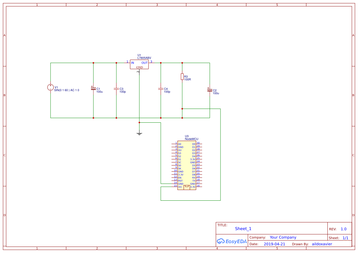 Placa - EasyEDA open source hardware lab