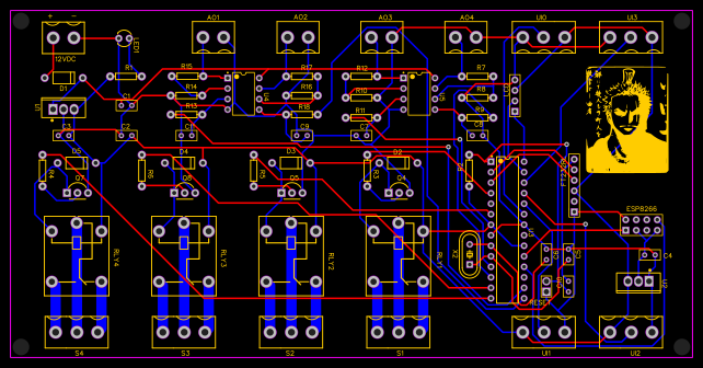 ChambreF + ESP - EasyEDA open source hardware lab