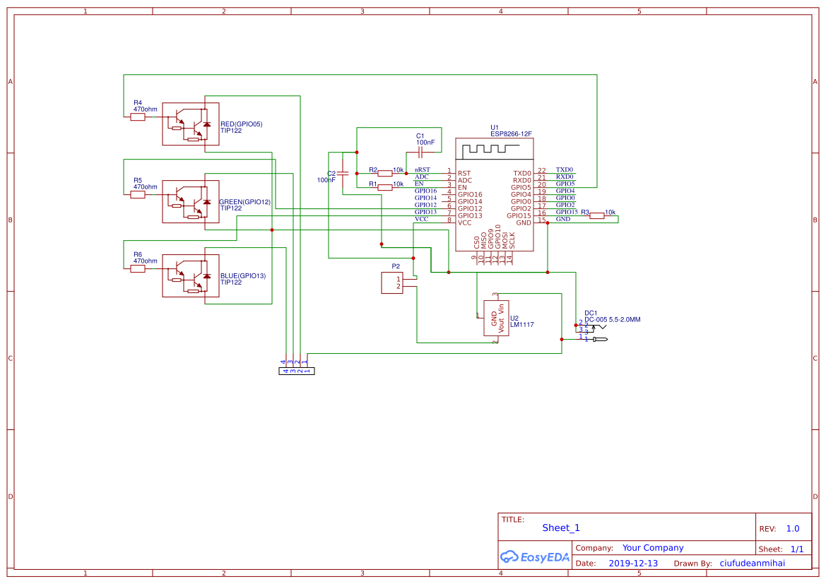 RGB-tasmota - EasyEDA open source hardware lab