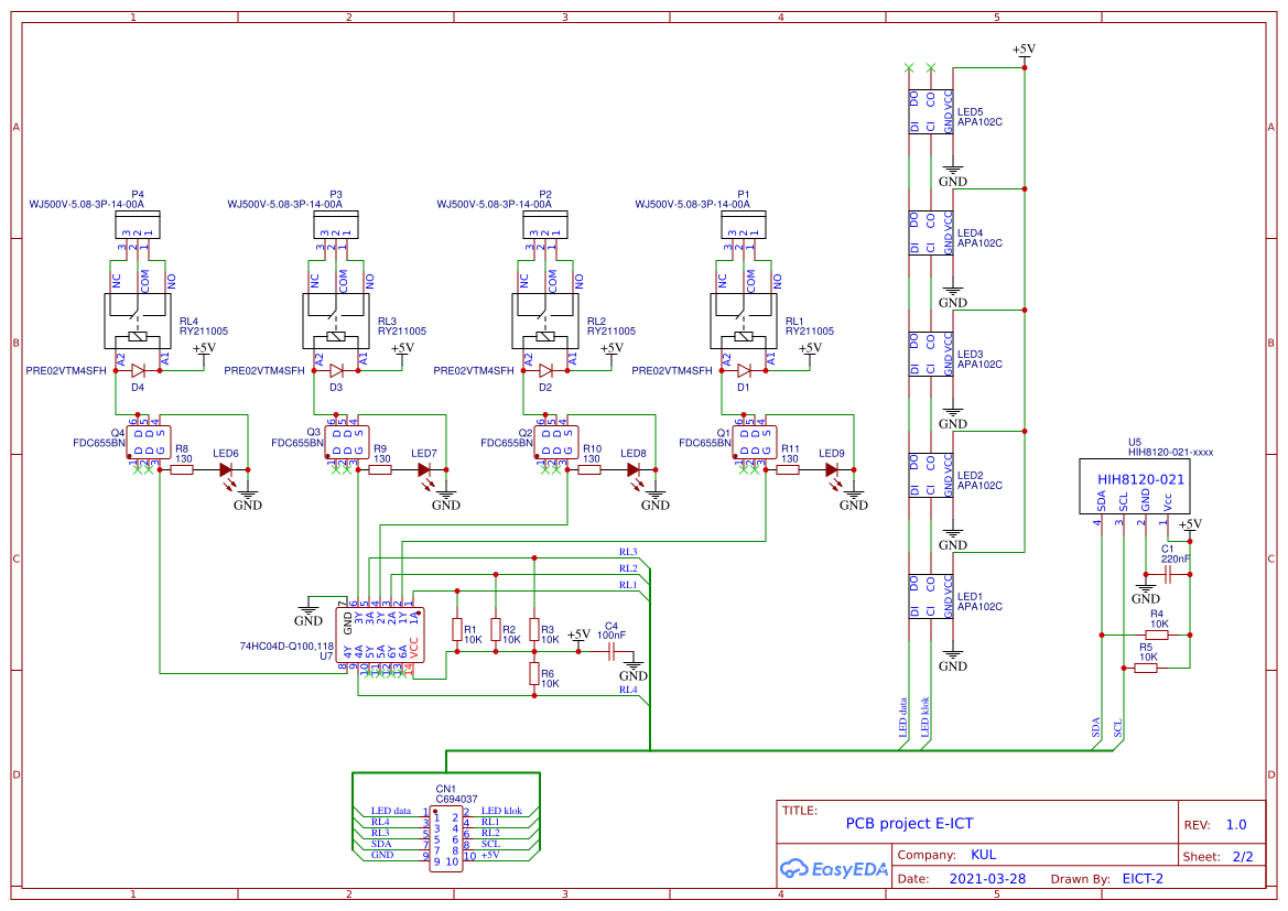 Prject EICT 2 - EasyEDA open source hardware lab