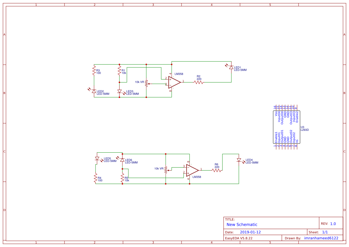 Line Following Robot - EasyEDA open source hardware lab