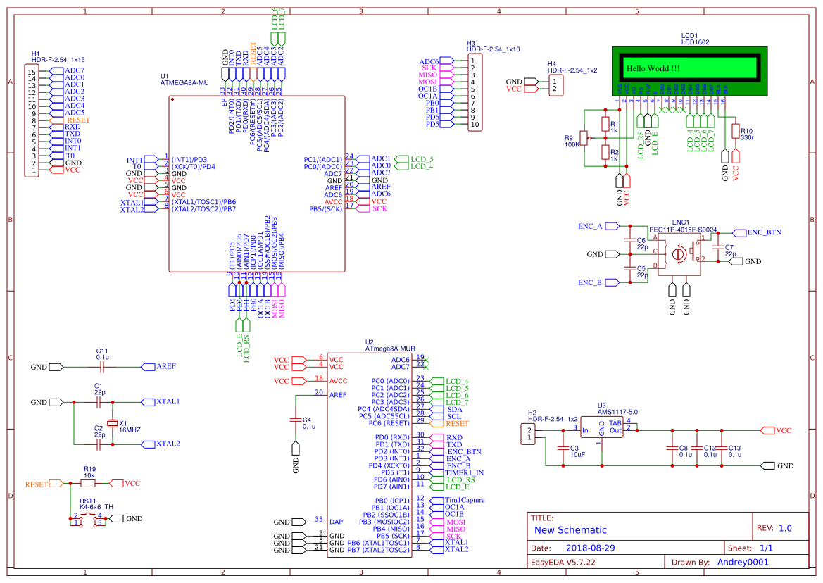 ATmega8A_MUR_Plata - Platform for creating and sharing projects - OSHWLab