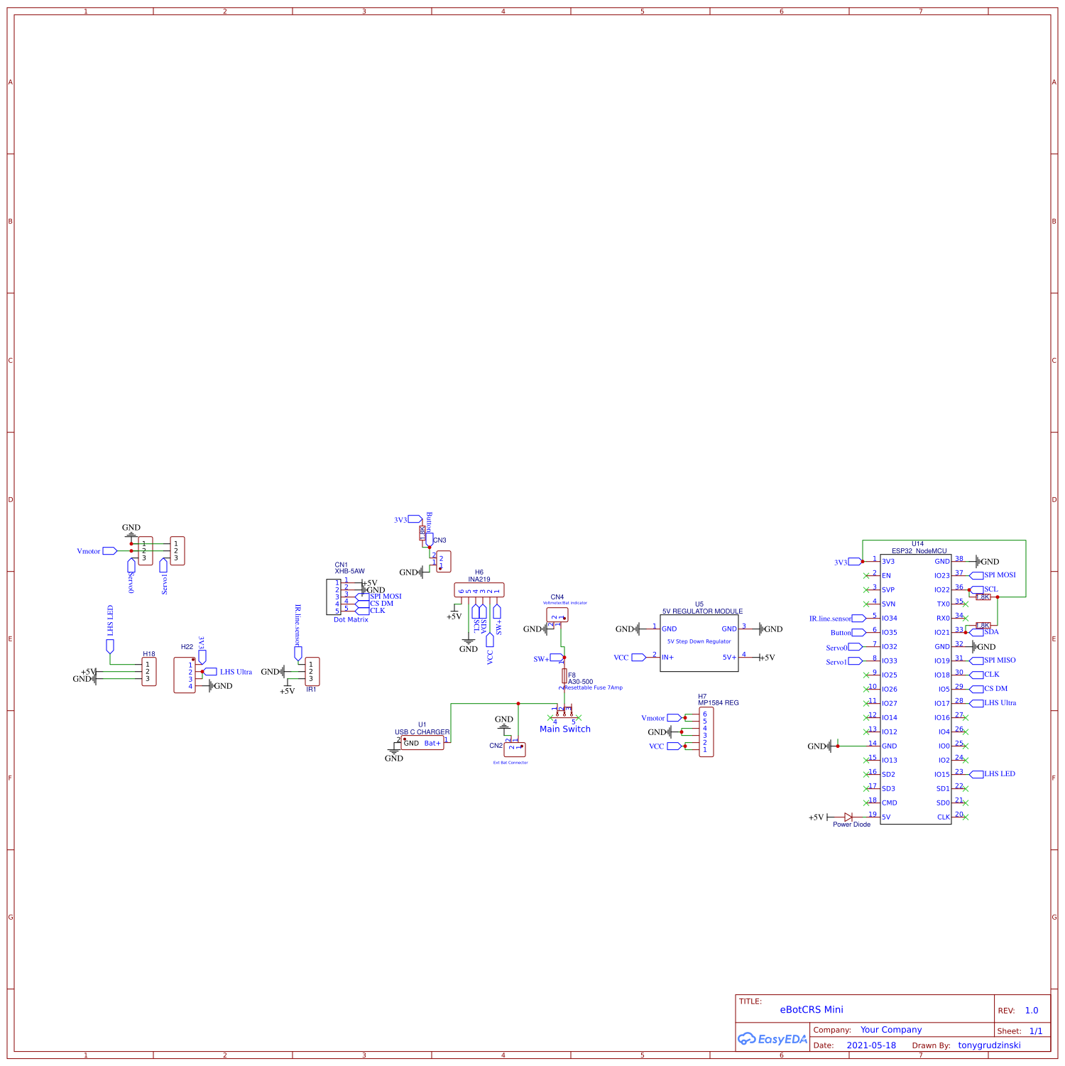 eBotCRS - EasyEDA open source hardware lab