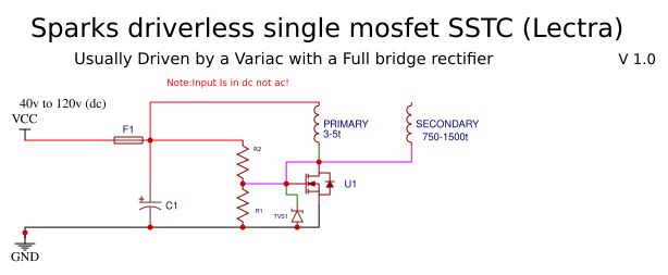Single Mosfet SSTC - EasyEDA open source hardware lab