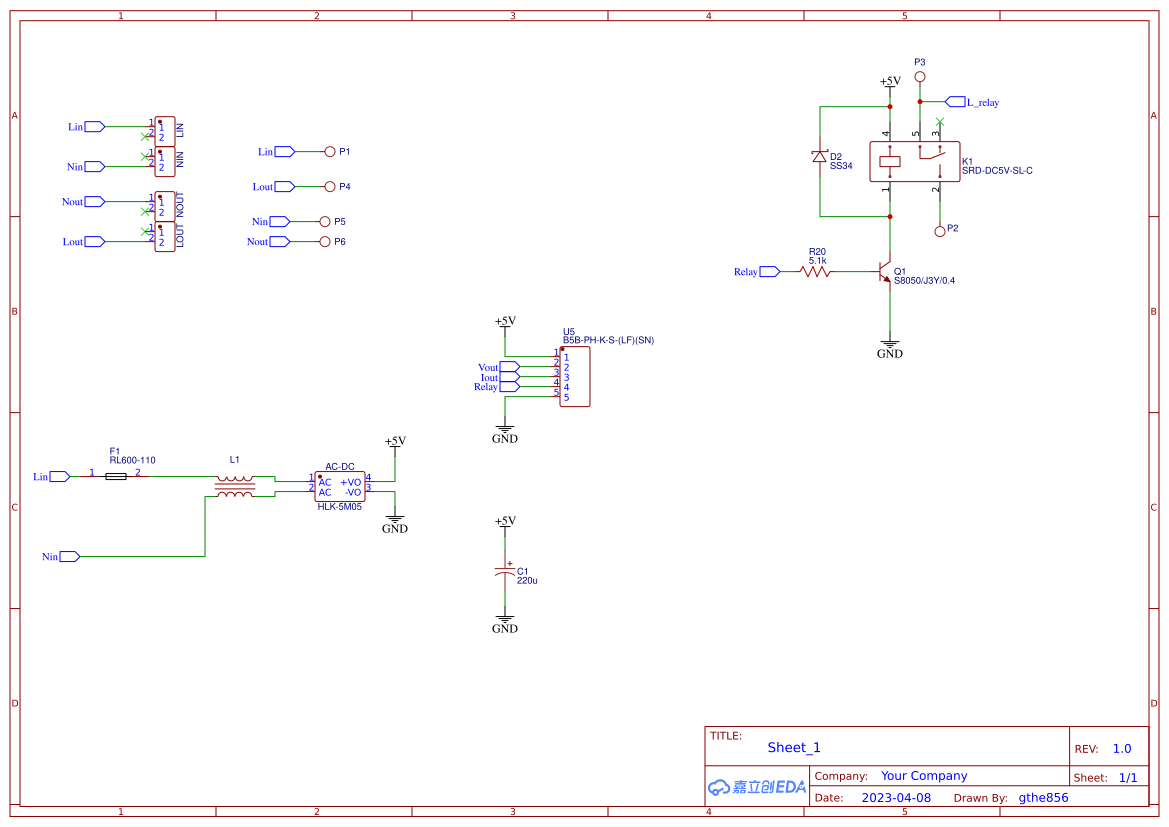 AC power measuring module - EasyEDA open source hardware lab