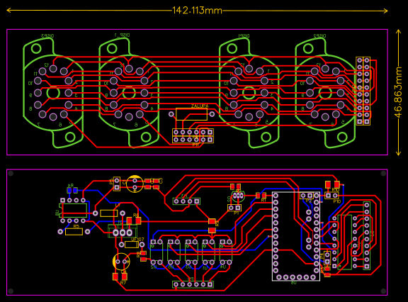 in12 nixie clock based on stm32 - OSHWLab