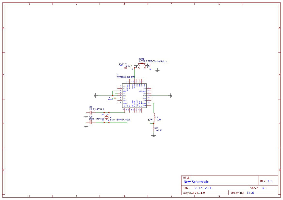 Arduino Uno SMD Minimal - OSHWLab