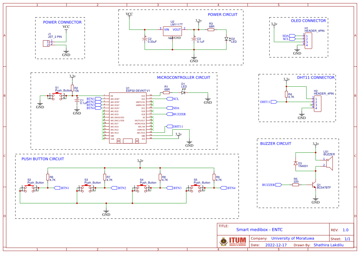 Smart medibox - EasyEDA open source hardware lab