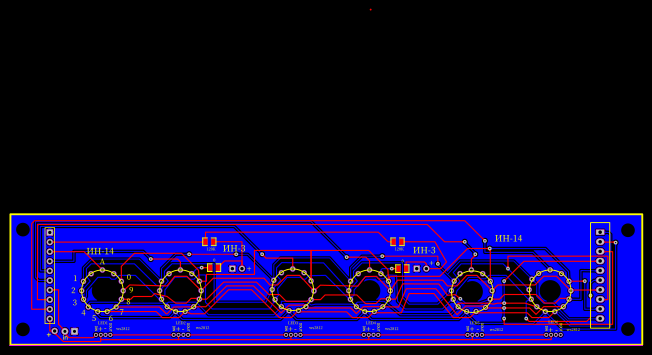 nixie_clock_pcb_in14 - EasyEDA open source hardware lab