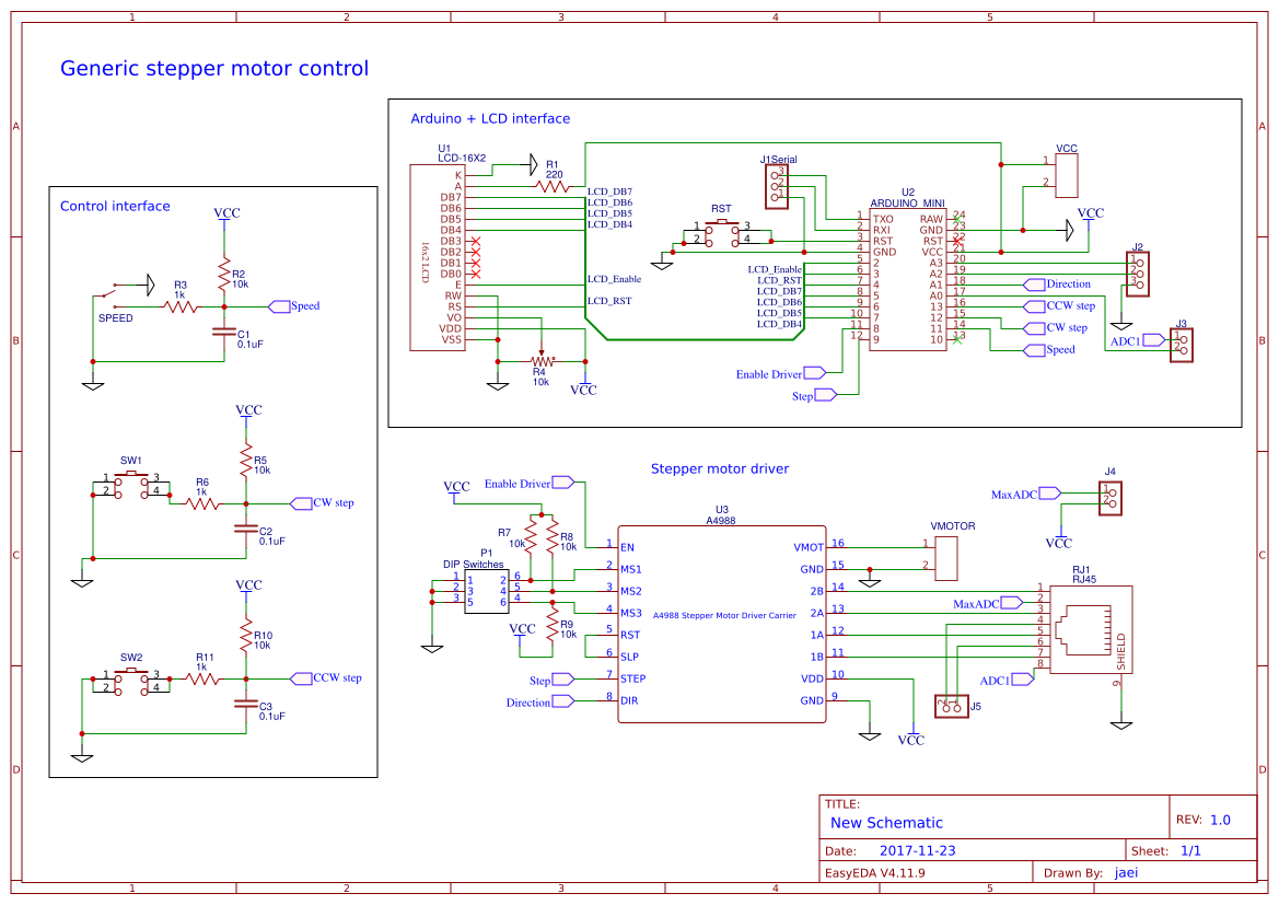 Stepper Control V2 - Platform for creating and sharing projects - OSHWLab