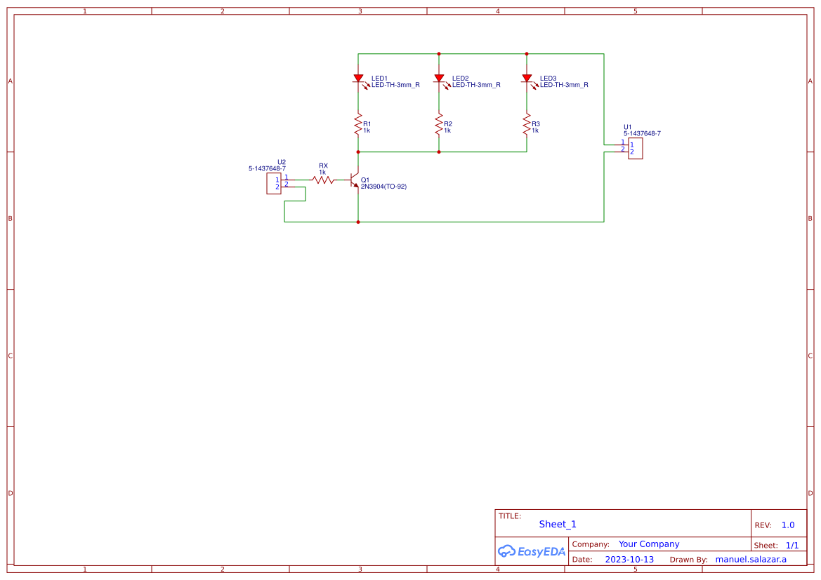 Prueba - EasyEDA open source hardware lab