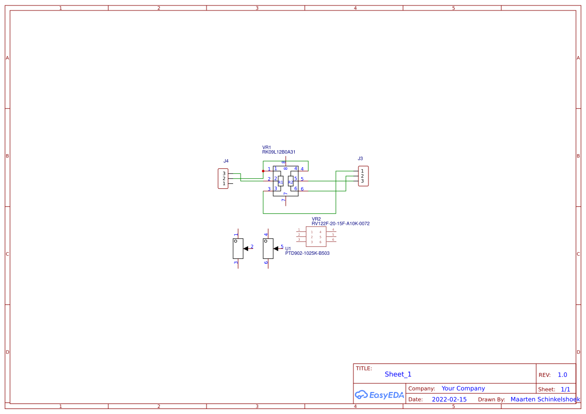 Aiyima a07 Volume knob PCB1 - OSHWLab