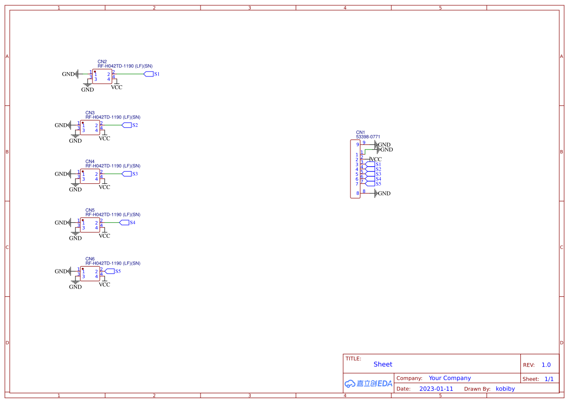 Position Sensor - TMAG5328 - EasyEDA open source hardware lab